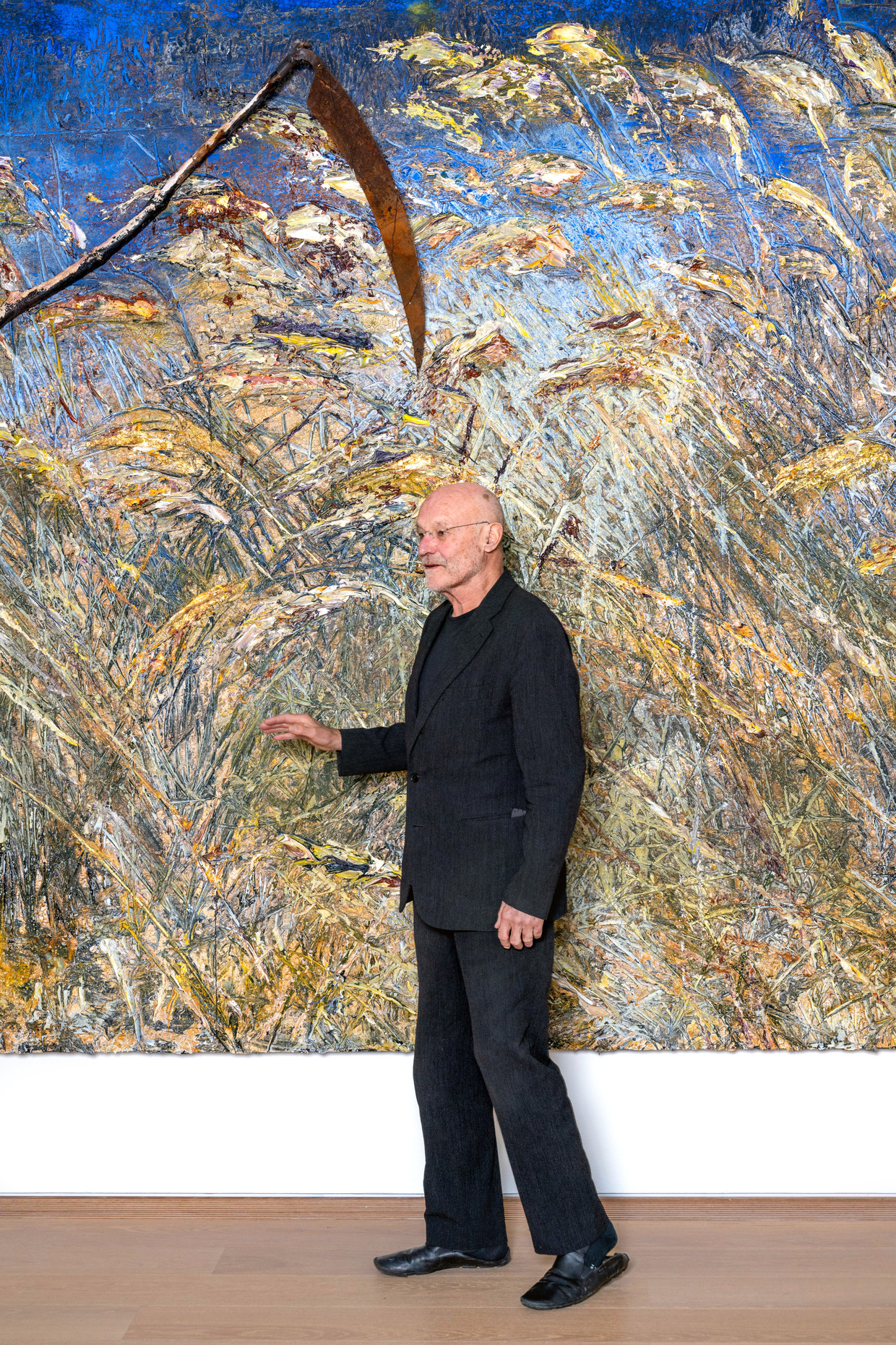 Kunstenaar Anselm Kiefer: ‘Ik ben zelf ook heel vrouwelijk, moet je weten’