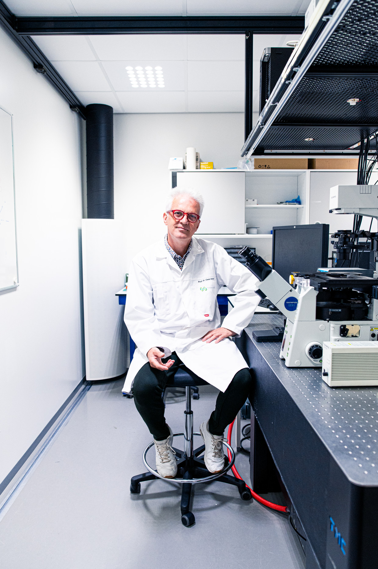 Met zijn ‘dna-origami’ maakt Cees Dekker in zijn Delftse lab structuren ...