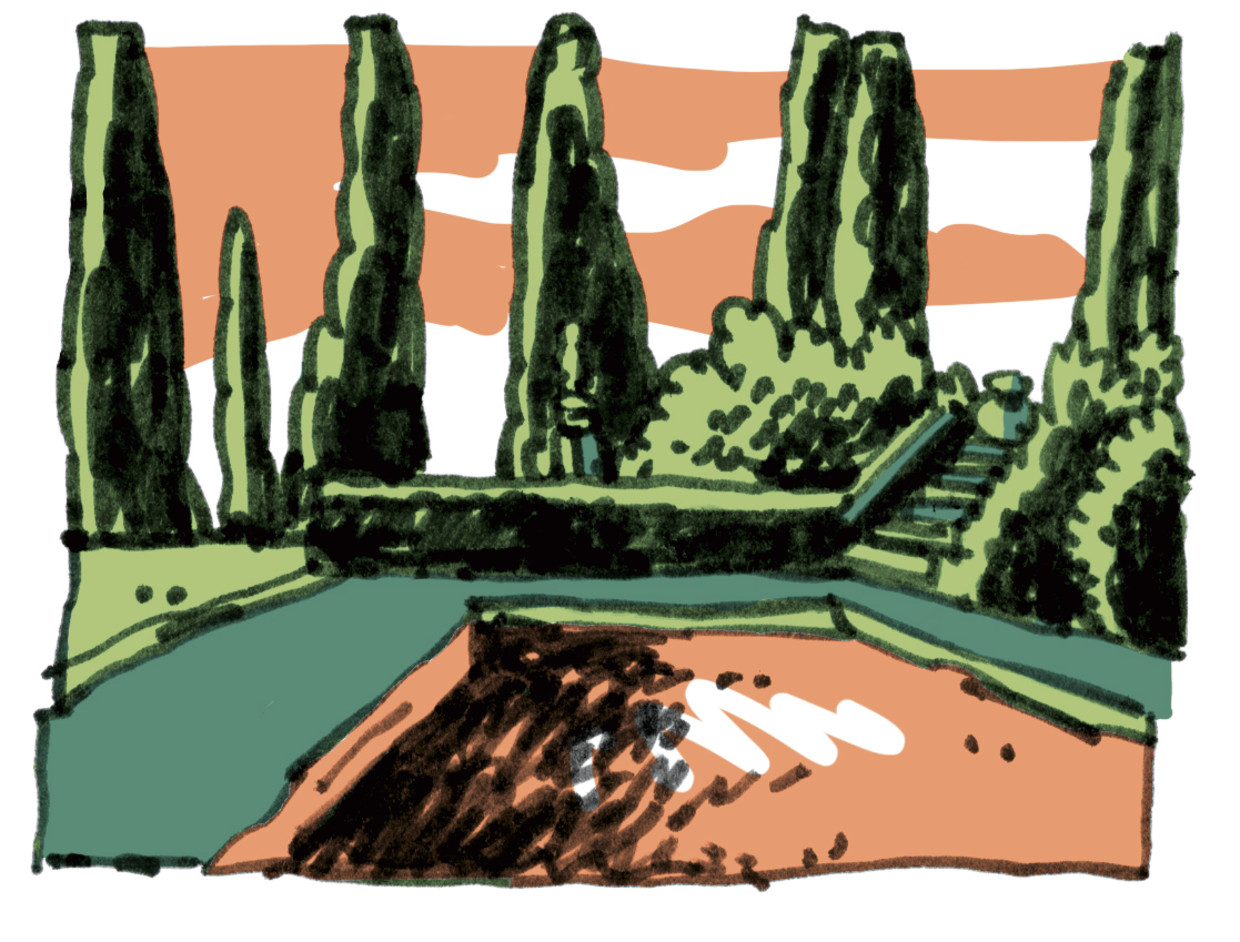 De smalle straatjes, het statige stadhuis, het schelpvormige plein ...