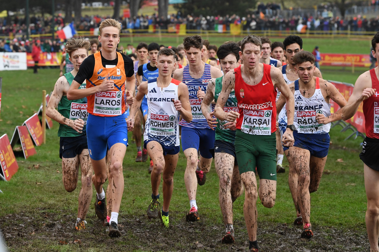 Vermoeide Niels Laros komt bij EK veldlopen niet verder dan de tweede ...