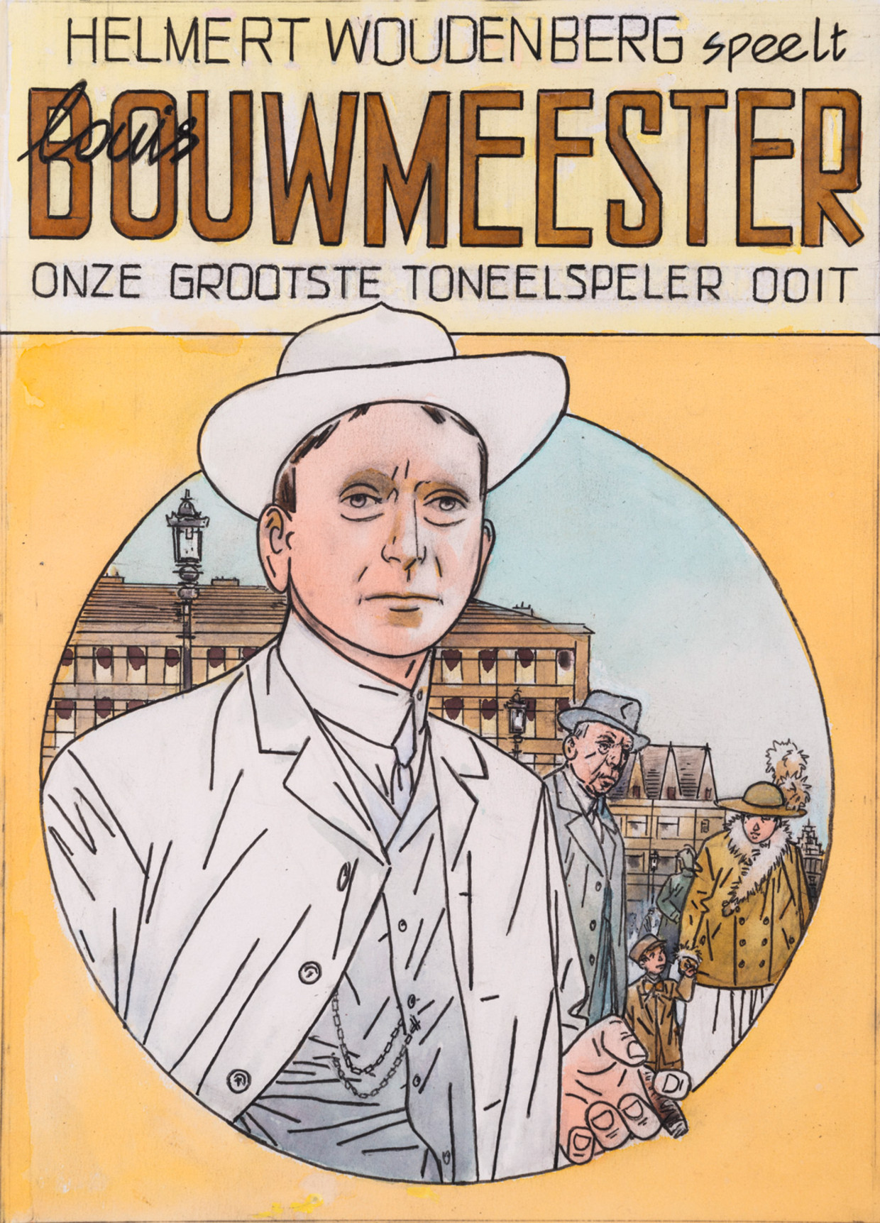 ‘Louis Bouwmeester wilde schitteren met het grote gebaar, het grote gevoel’