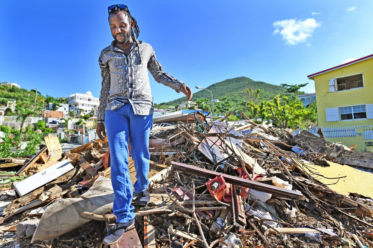 Orkaan Irma verwoestte zijn droom, maar Tafari Johnson Hodge gaat toch ...