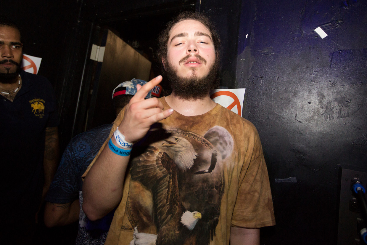 Post Malone: witte rapper, pispaaltje en tóch een superster | De Volkskrant
