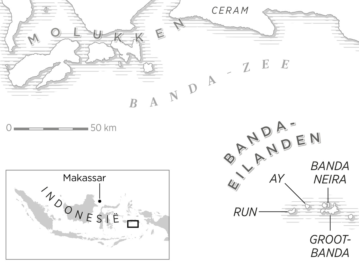 De gai-gai staat symbool voor de machtsstrijd op de Banda-eilanden