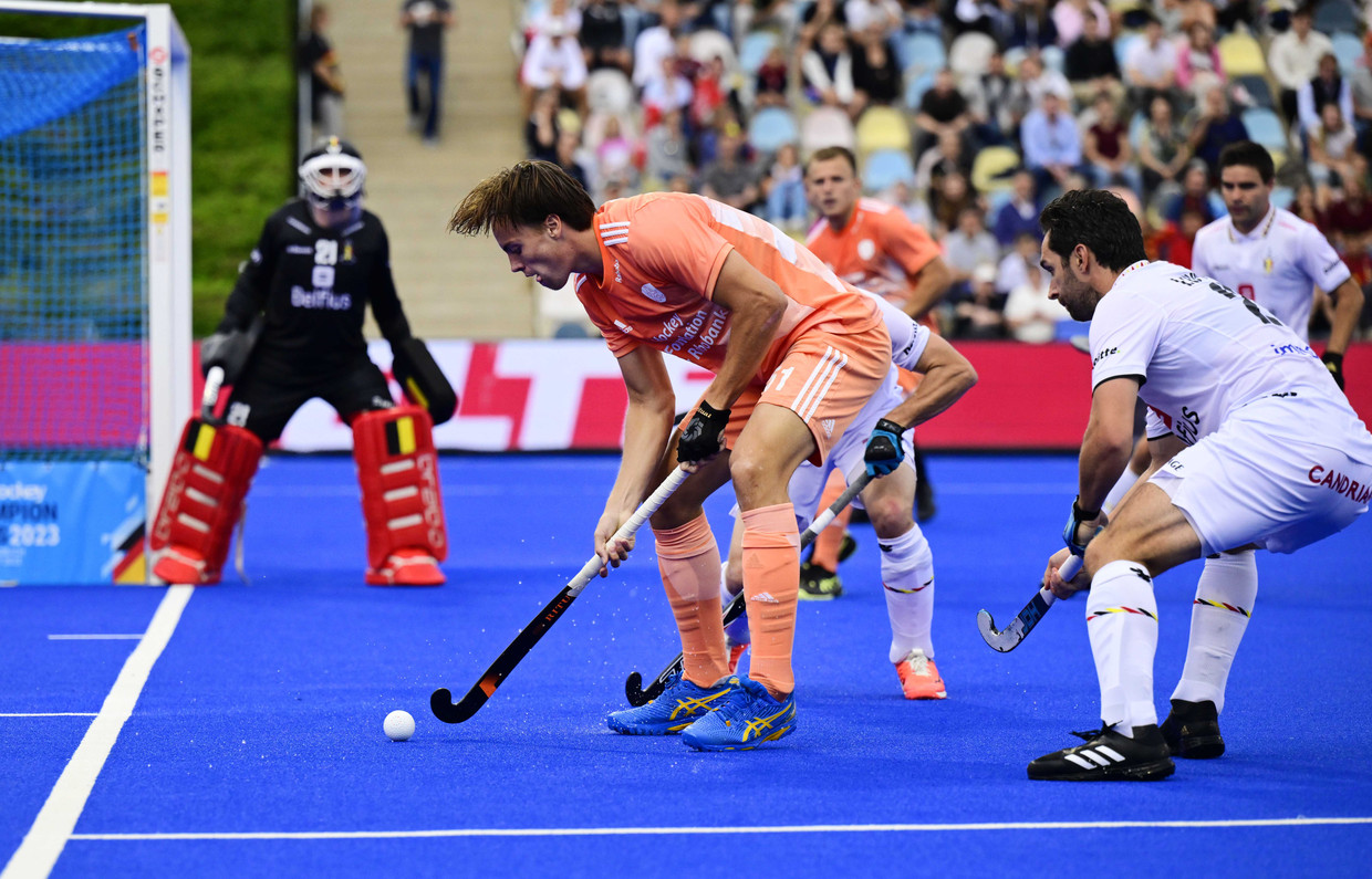 Hockeyers naar finale EK na zwaarbevochten zege op olympisch kampioen ...
