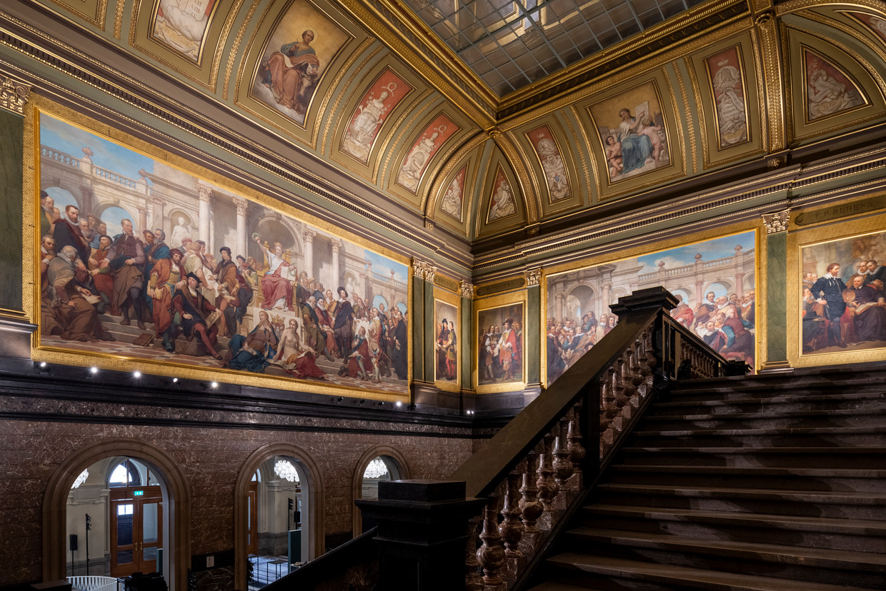 In het gerenoveerde KMSKA heeft de integratie van oud en nieuw tot een ...