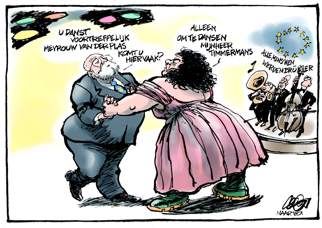 De Volkskrant neemt na 44 jaar afscheid van cartoonist Jos Collignon