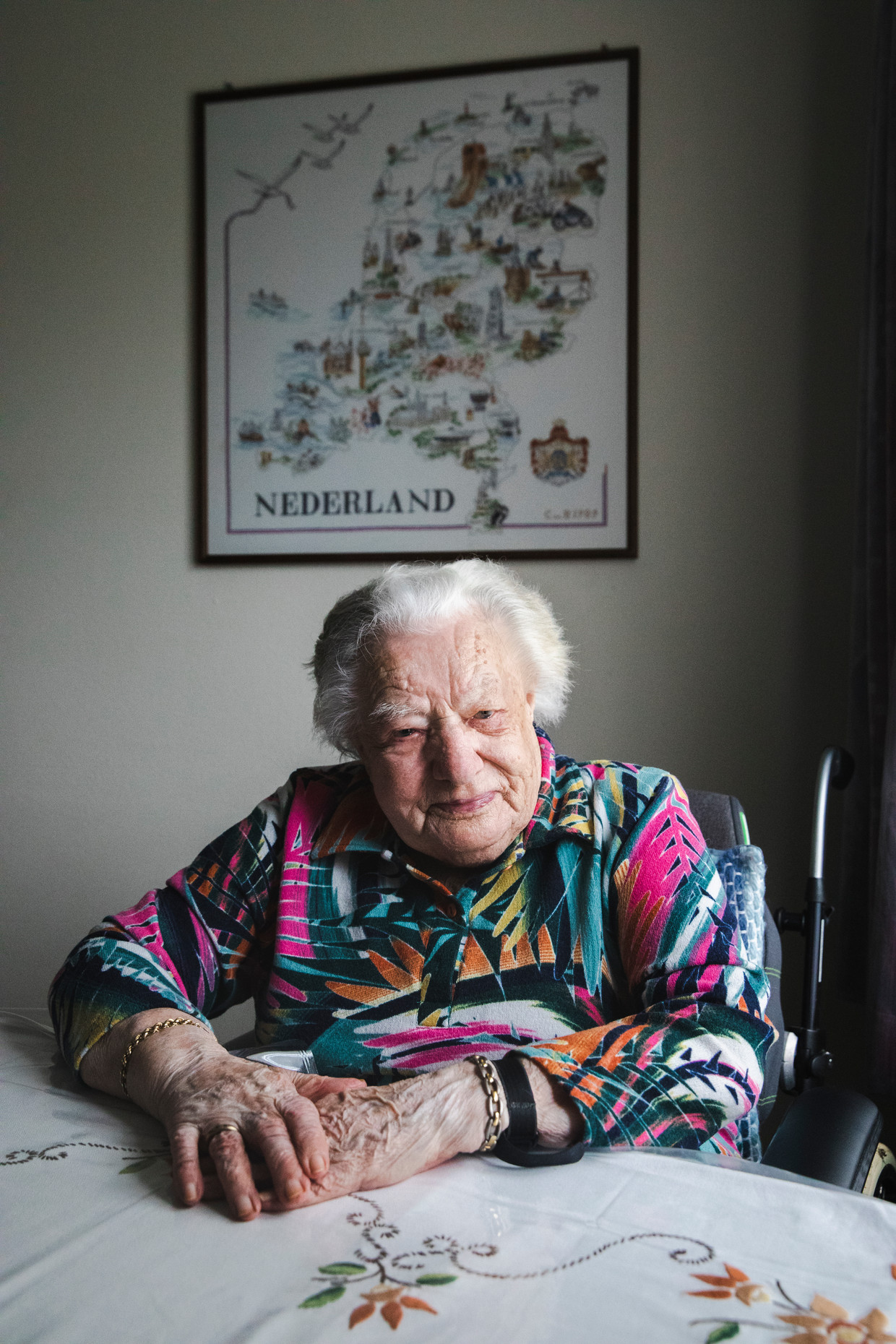 ‘We woonden erg achteraf. Als wij in de verte iemand zagen, zeiden we ...