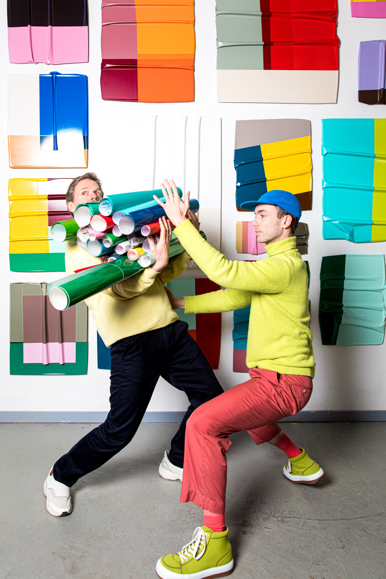 Vaag, helder of vies? Kleur verbindt kunstenaar Jochem Rotteveel en ...