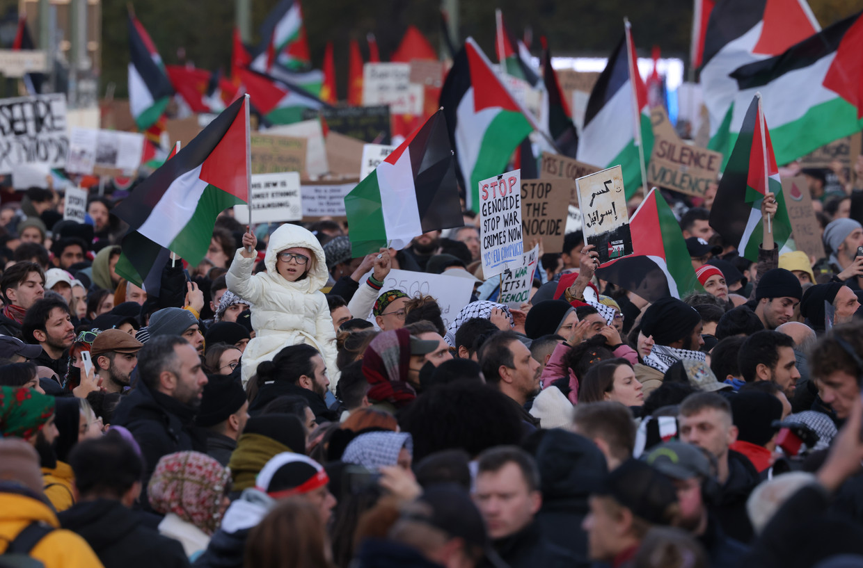 Ook in Duitsland kantelt het sentiment, blijkt bij de pro-Palestijnse ...