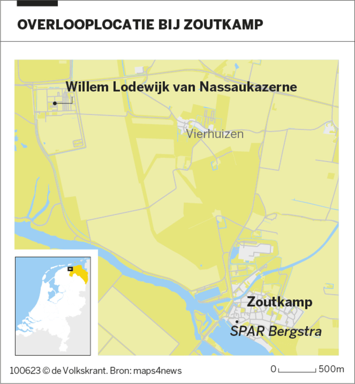 Eén asielzoeker op elke inwoner – wat deed dat met het kleine Zoutkamp?