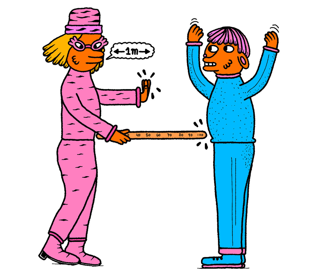 Pas op voor de Pickwickvraag, praat wél over het weer en klaag maar ...