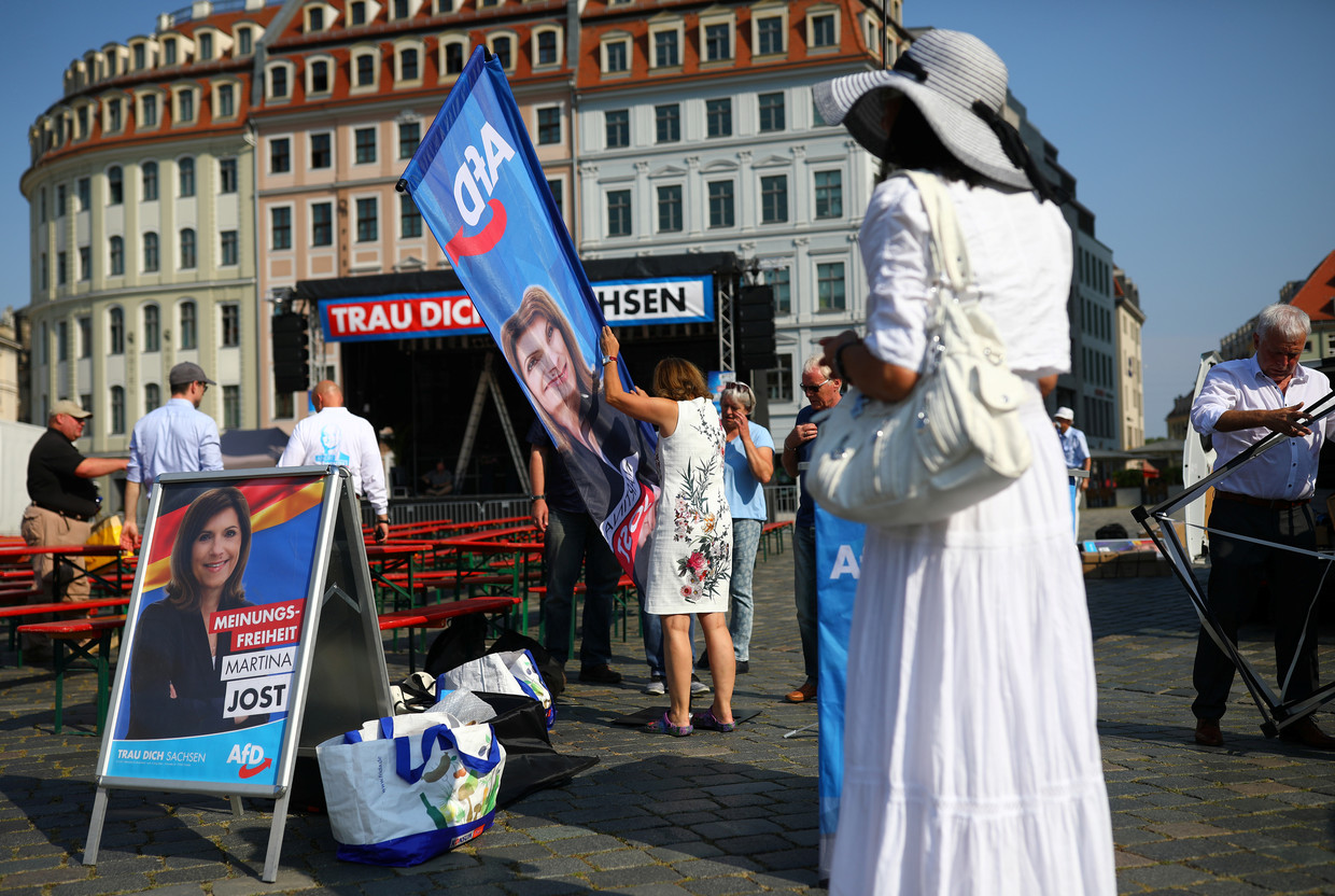 In het oosten van Duitsland gloort het rechts-extremisme, hoe komt dat?