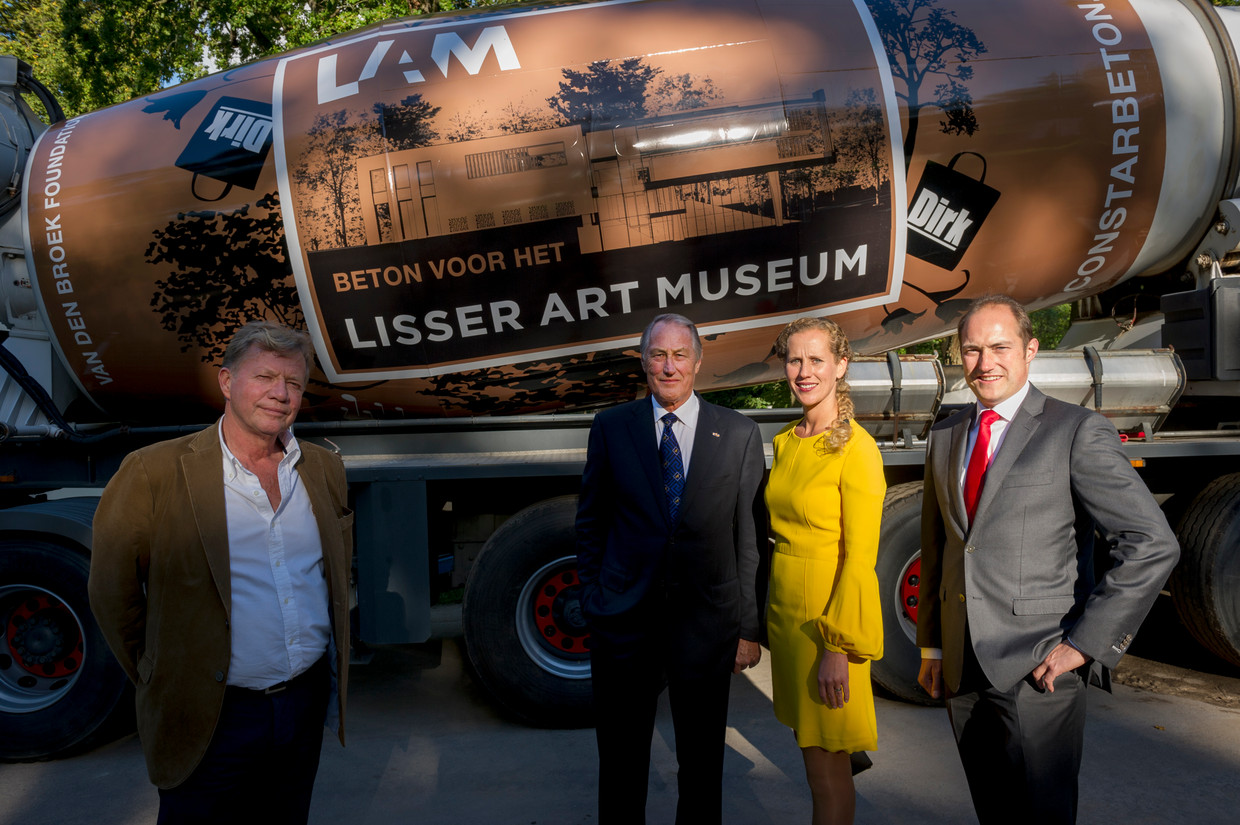 Kijken, kijken, niet eten: in het nieuwe Lisser Art Museum zou je (haast) overal je tanden in ...