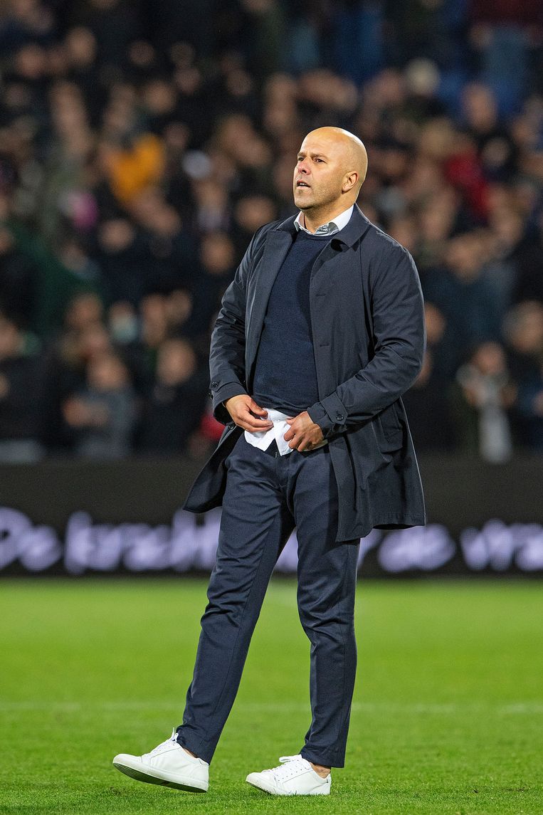 Feyenoord-coach Arne Slot: ‘Ik ben heel dwingend in mijn speelwijze’