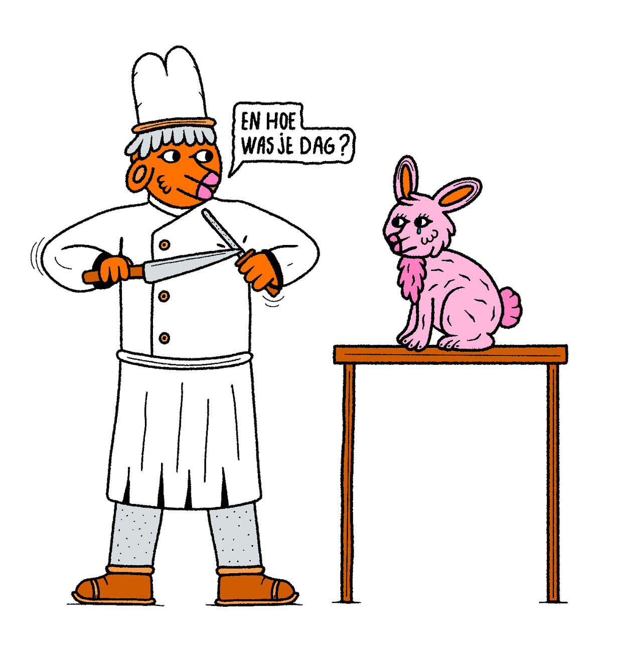 Pas op voor de Pickwickvraag, praat wél over het weer en klaag maar ...