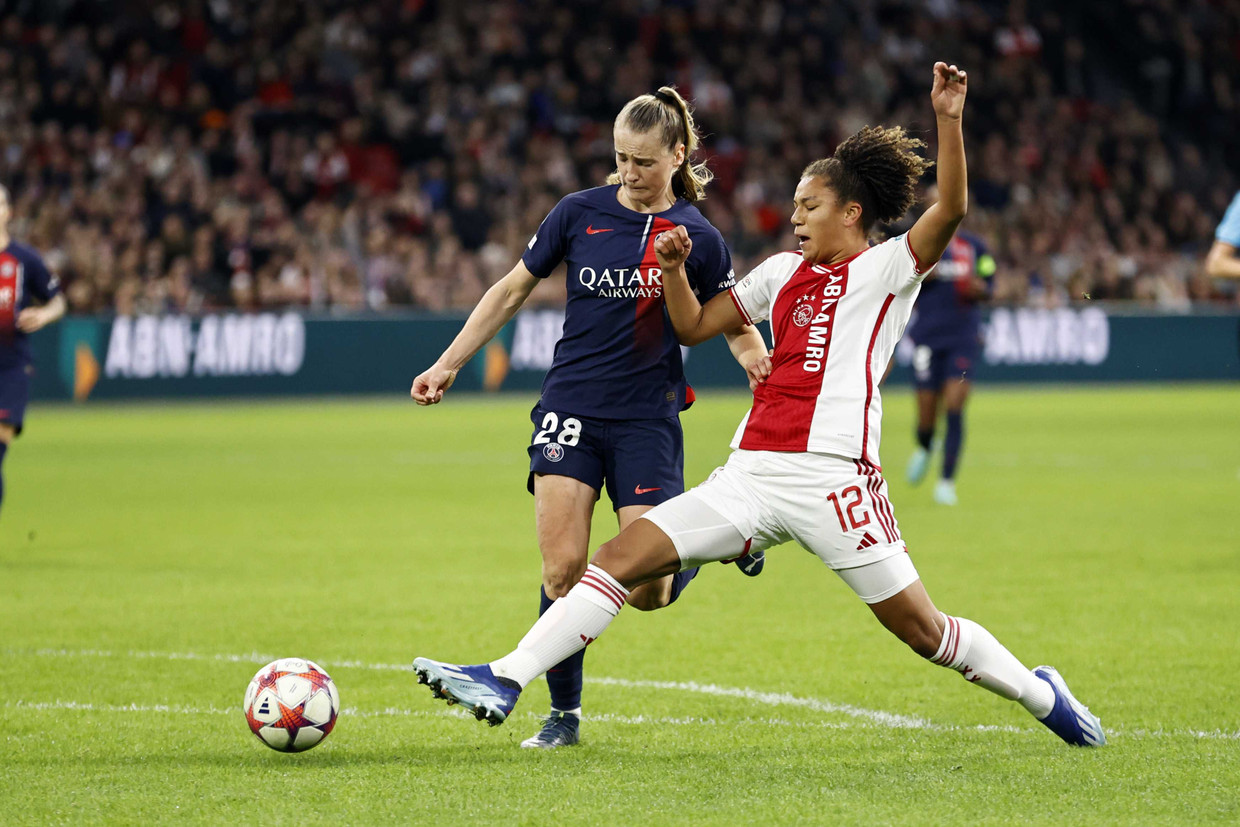 Voetbalsters Ajax zorgen voor grote verrassing tegen Paris Saint ...