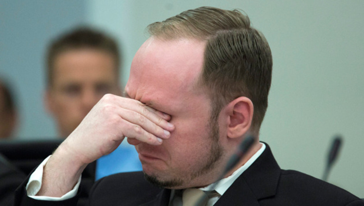 Breivik toont alleen emotie om eigen film | De Volkskrant