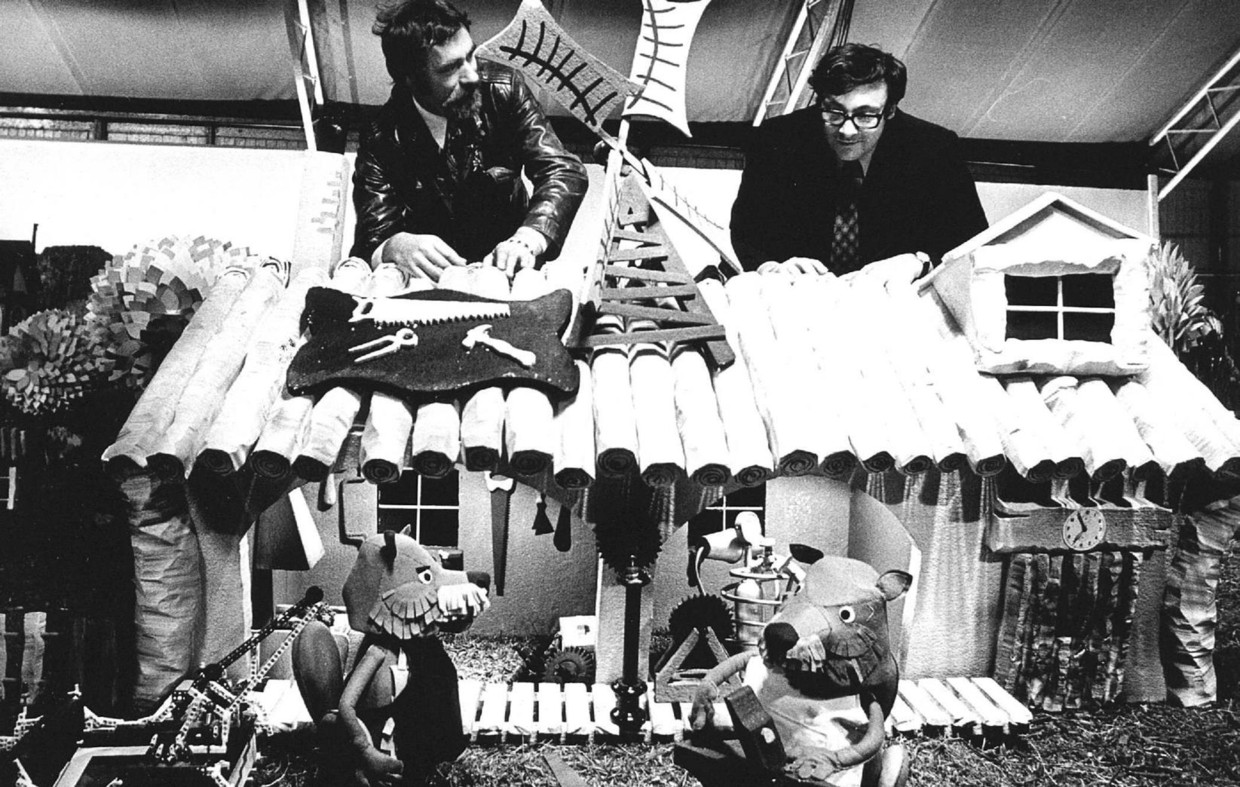 Thijs Chanowski, producent van De Fabeltjeskrant en Paulus de ...