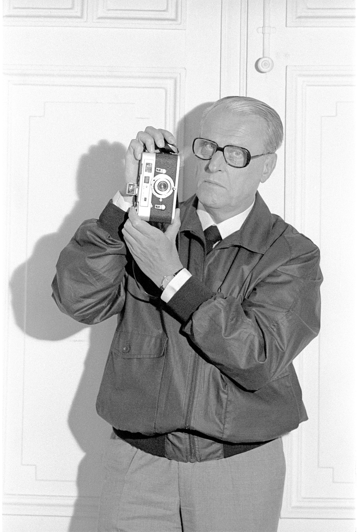 De weerbarstige karakterkop van W.F. Hermans vormt het hoogtepunt in zijn fotografisch oeuvre