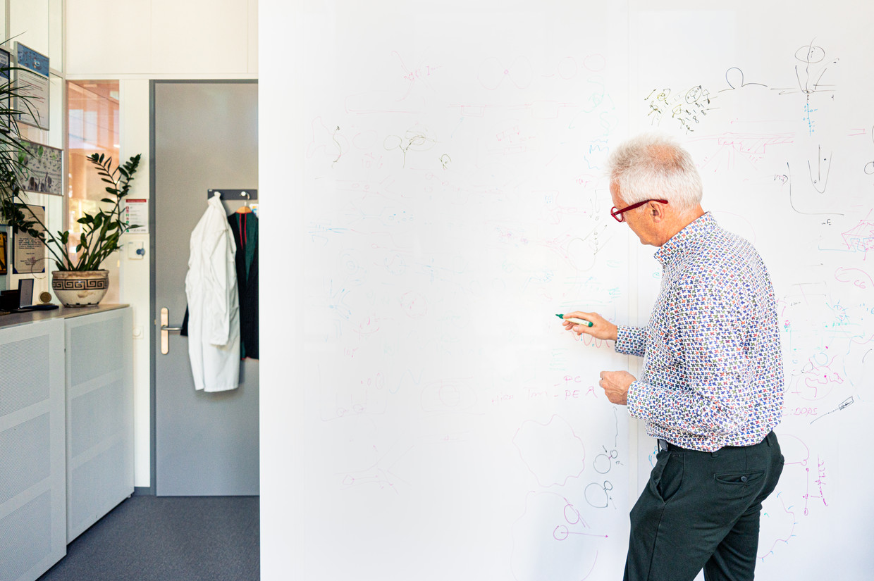 Met zijn ‘dna-origami’ maakt Cees Dekker in zijn Delftse lab structuren ...